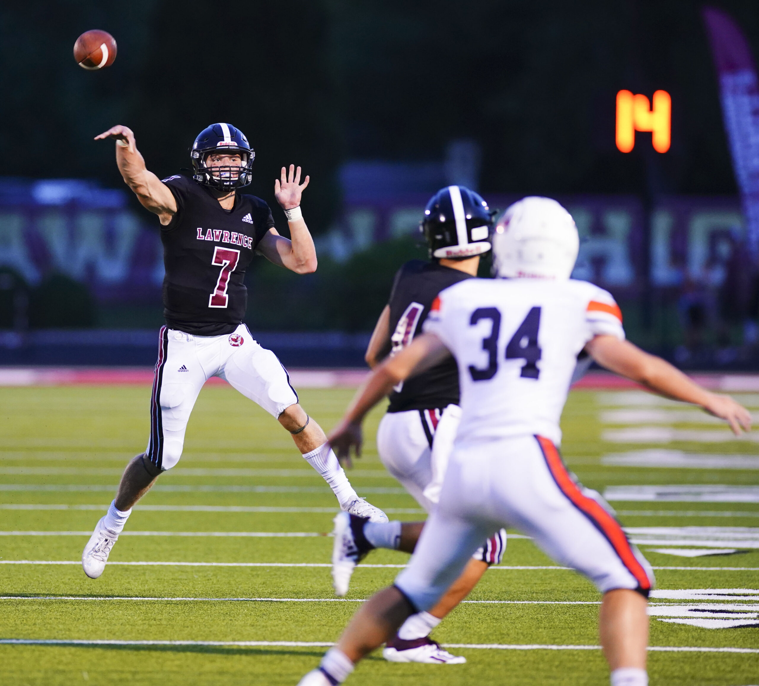 Lawrence High football rolls to 37-7 road win over SM North | News ...